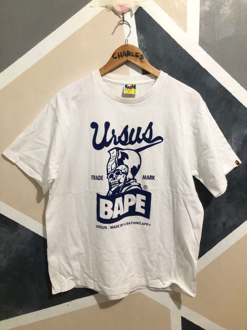 URSUS BAPE TRADE MARK, Men's Fashion, Tops & Sets, Tshirts & Polo ...