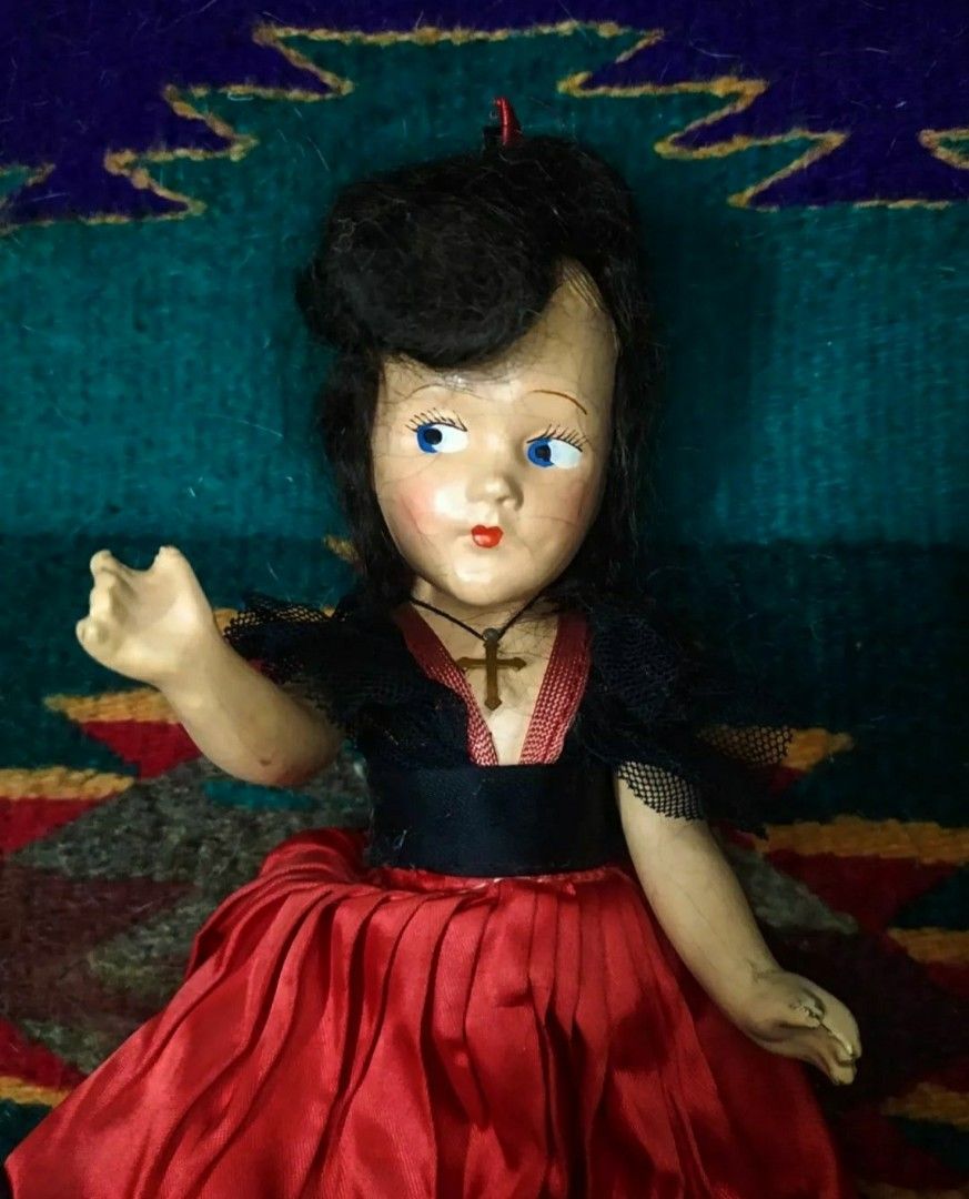 Vintage 1940s Composition Doll, Hobbies & Toys, Collectibles ...