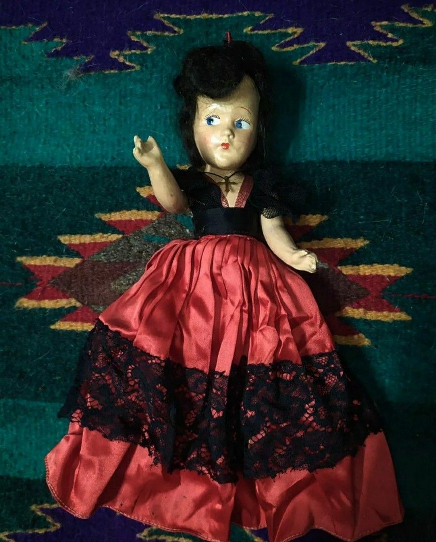 Vintage 1940s Composition Doll, Hobbies & Toys, Collectibles ...