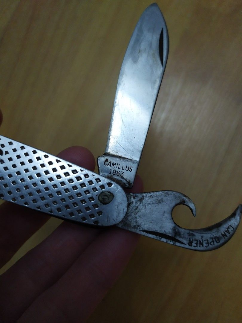 Vintage 1963 U.S Camillus Pocket Multi Tool, Hobbies & Toys, Collectibles & Memorabilia, Vintage ...