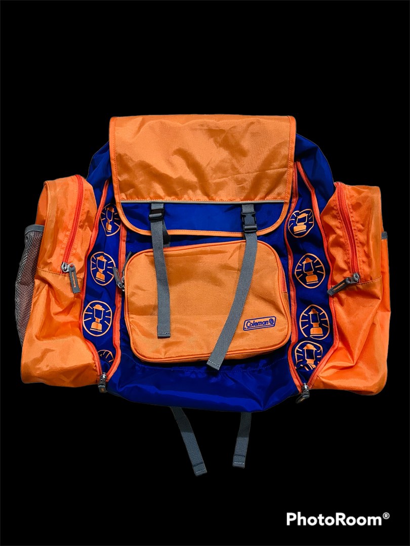 VINTAGE BAG PACK COLEMAN OUTDOOR MULTY POCKET/COMPARTMENT, Men's ...