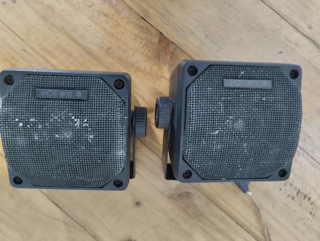 Vintage Dai ichi Sattelite / Backboard Speaker, Audio, Soundbars ...