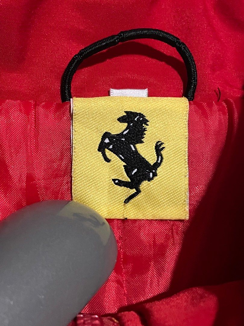 Vintage Ferrari Jacket, Men's Fashion, Coats, Jackets and Outerwear on ...