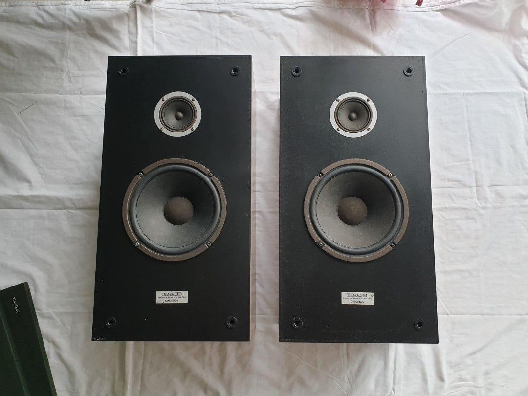 Vintage Optonica Floorstanding Speakers, Audio, Soundbars, Speakers ...