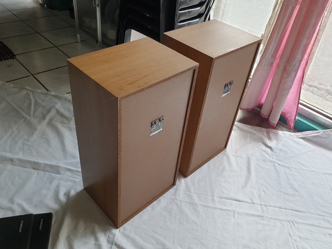 Vintage Optonica Floorstanding Speakers, Audio, Soundbars, Speakers ...