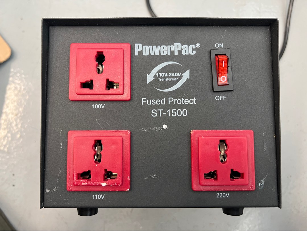 Voltage transformer, TV & Home Appliances, Electrical, Adaptors ...