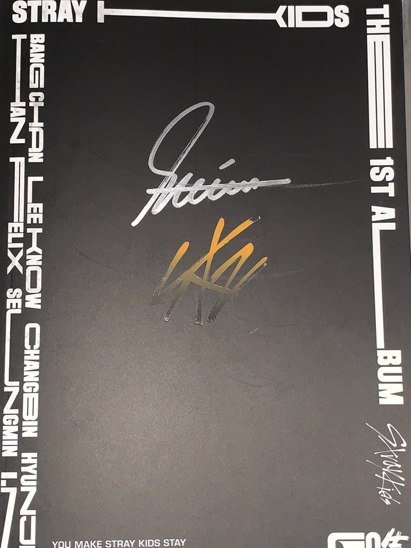 stray kids seungmin mwave signed, Hobbies & Toys, Memorabilia ...