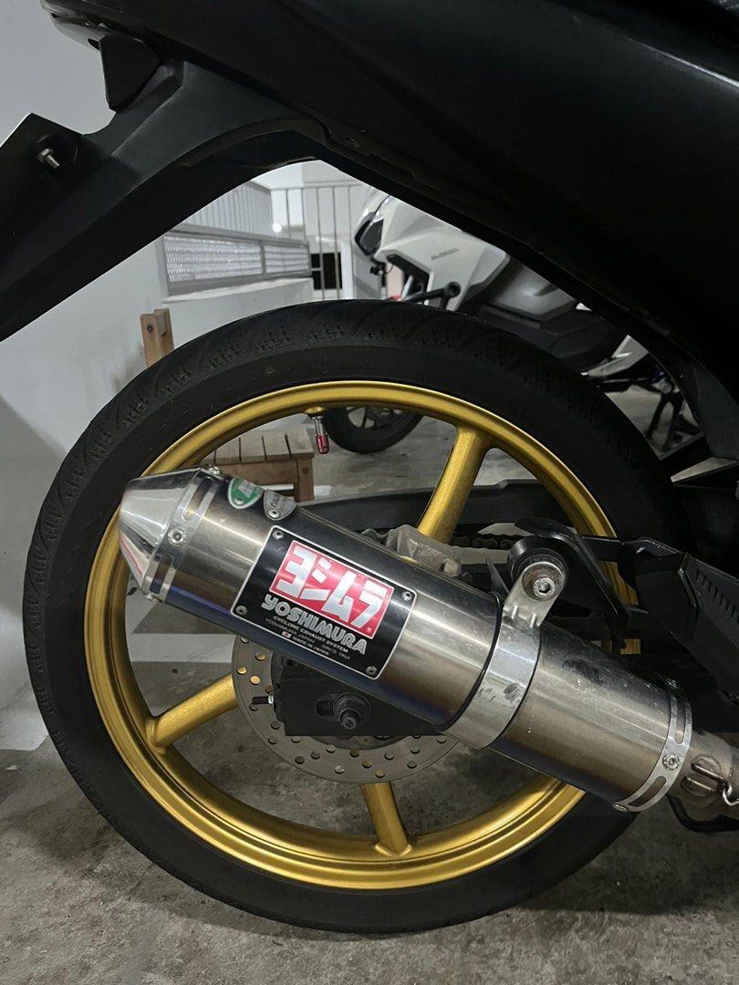 Yoshi round cone gen 2, Motorcycles, Motorcycle Accessories on Carousell