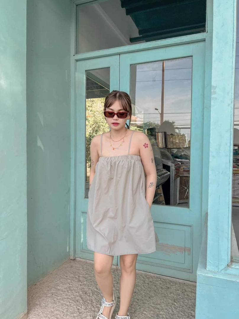 Zara-inspired string strap dress, Women's Fashion, Dresses & Sets ...