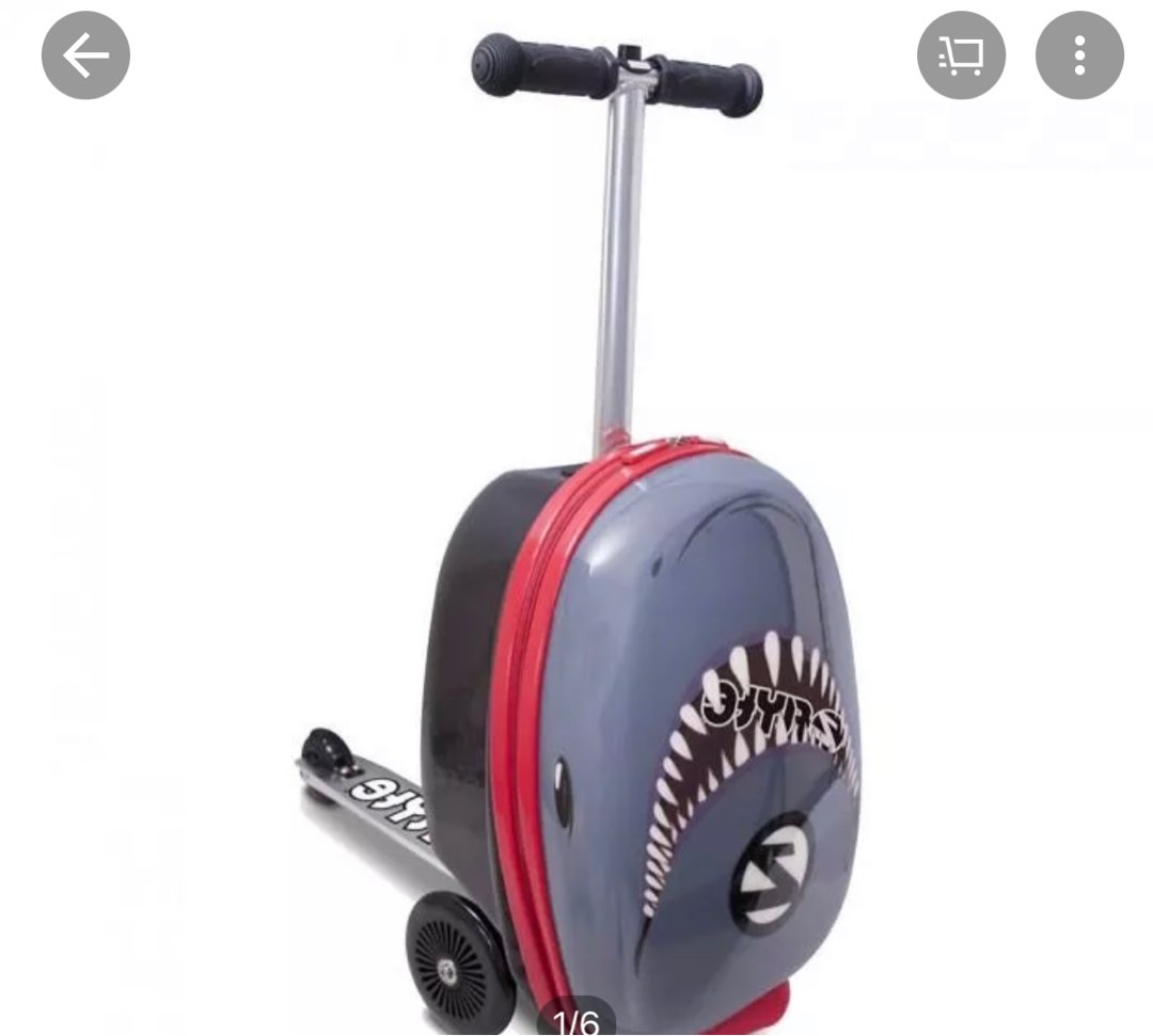 Zinc Fylte Scooter Luggage, Hobbies & Toys, Travel, Luggage on Carousell