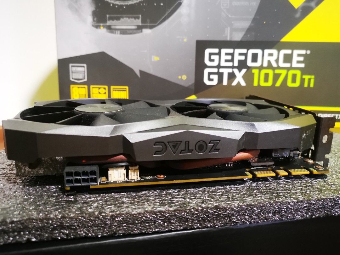 ZOTAC GTX 1070Ti Mini GPU, Computers & Tech, Parts & Accessories ...