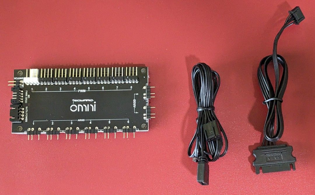 Tecware ARGB Controller + ARGB Fan, Computers & Tech, Parts ...