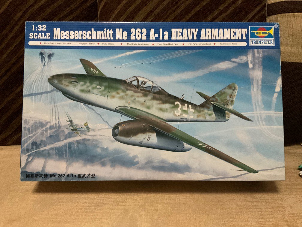 1/32 Me 262 A, Hobbies & Toys, Toys & Games on Carousell