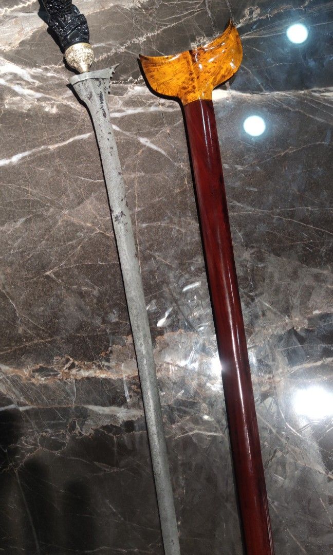 3 bilah keris antik dari pagar ruyong dari empu yang sama.super rare ...