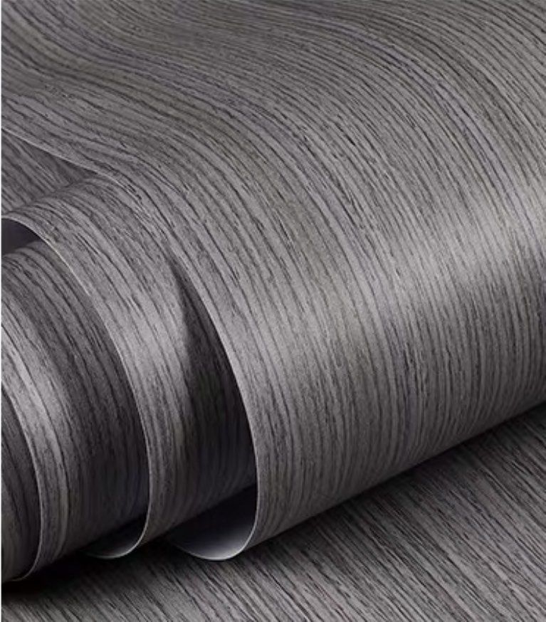 60cm/80cm/90cm Width Wood Grain PVC Stickers Wallpaper Decal Wardrobe ...