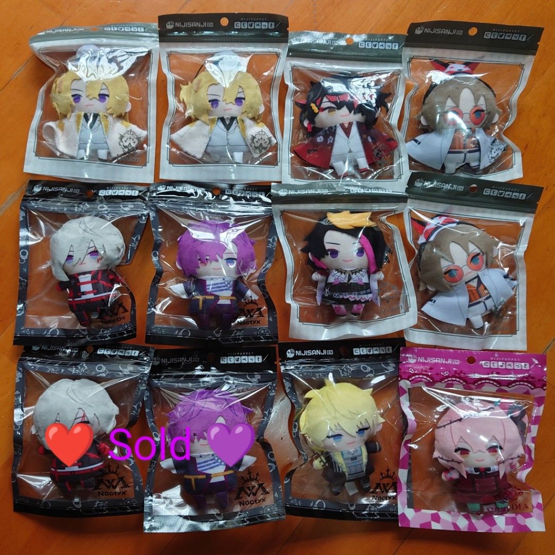 【現貨】【全新】彩虹社 にじさんじ Nijisanji EN Luxiem Luca Kaneshiro Vox Akuma Mysta Rias Shu Yamino Noctyx ...