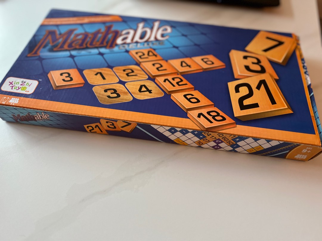 數學桌遊 Mathable board game, 興趣及遊戲, 玩具 & 遊戲類 - Carousell