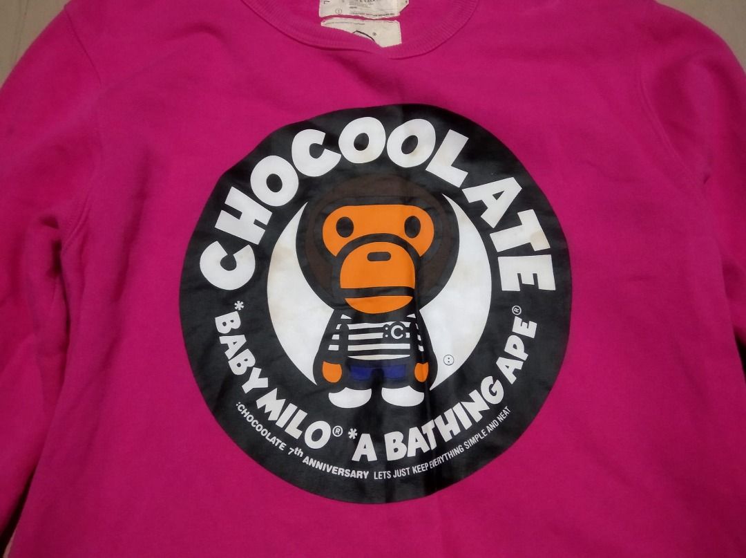 A BATHING APE X BABY MILO X CHOCOOLATE 7TH ANNIVERSARY, Men's Fashion ...