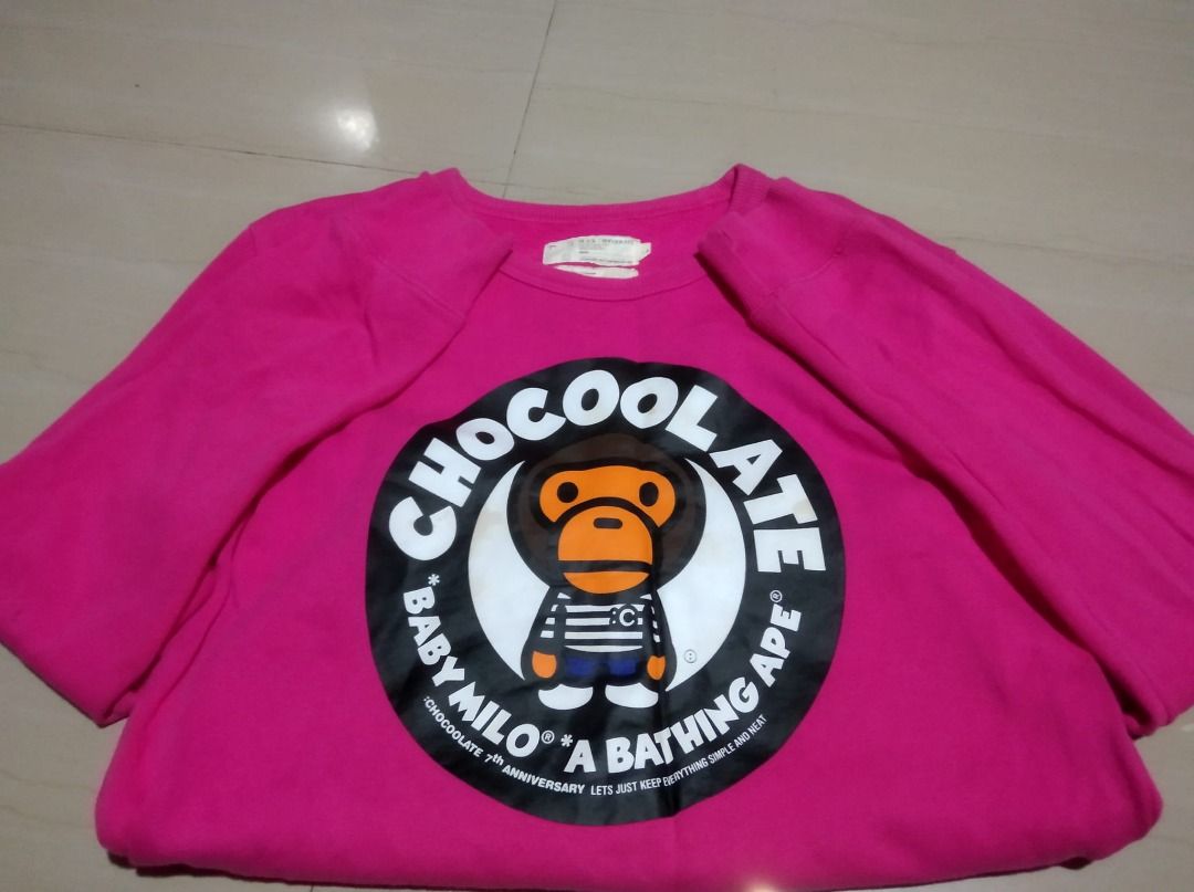 A BATHING APE X BABY MILO X CHOCOOLATE 7TH ANNIVERSARY, Men's Fashion ...