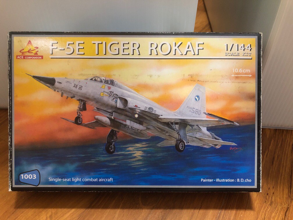 Ace 1/144 F-5E, Hobbies & Toys, Toys & Games on Carousell