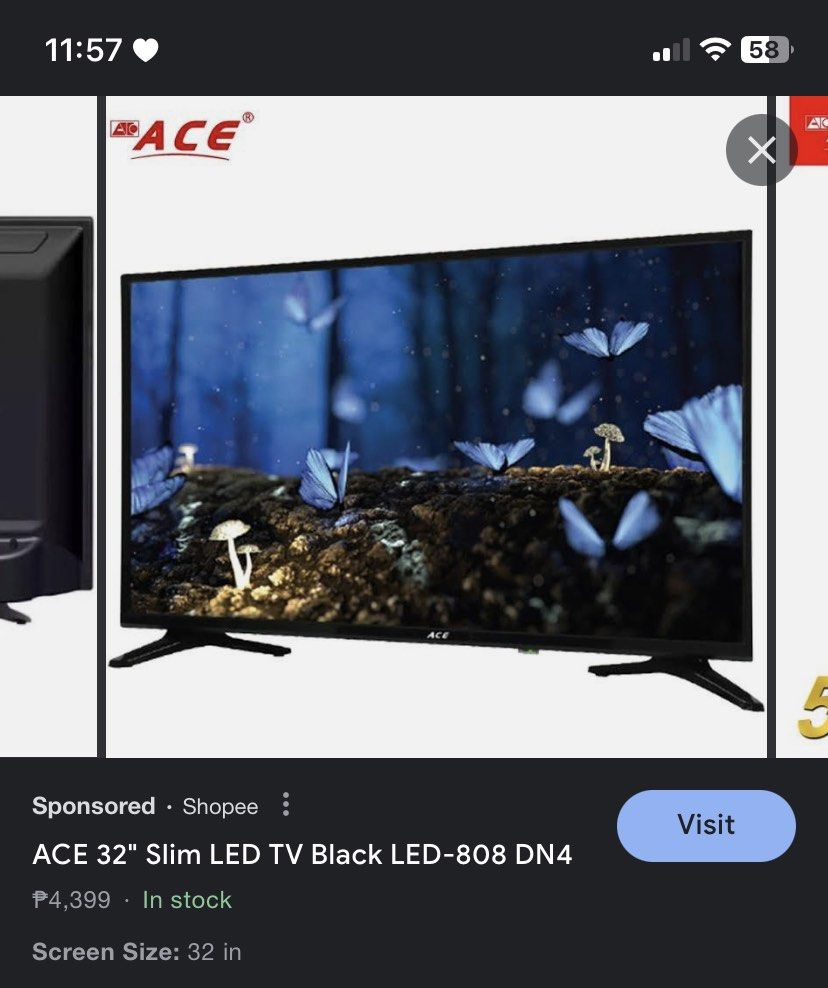 Ace 32 inches smart tv, TV & Home Appliances, TV & Entertainment, TV on ...