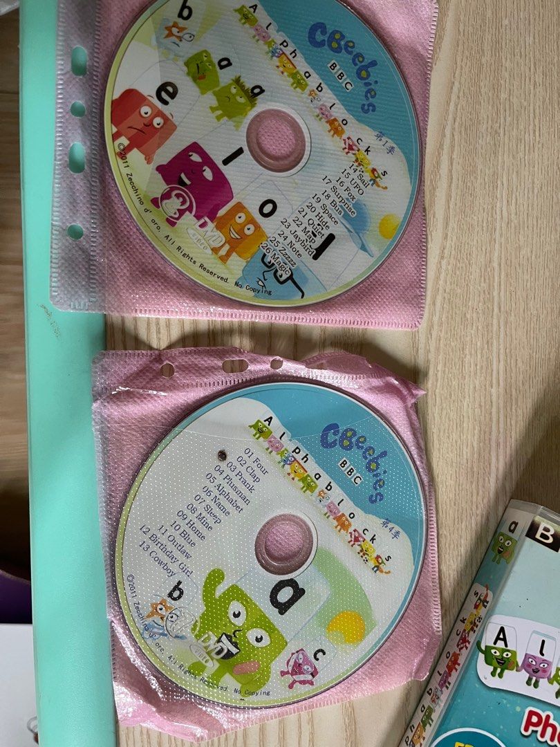 Alphablocks DVD, 興趣及遊戲, 音樂樂器 & 配件, 音樂與媒體 - CD 及 DVD - Carousell