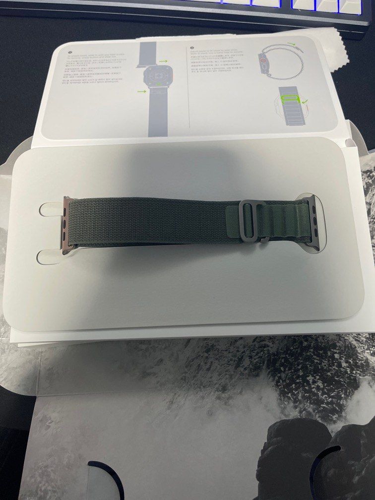 Apple Watch Ultra Alpine Loop Size L, Mobile Phones & Gadgets, Mobile ...