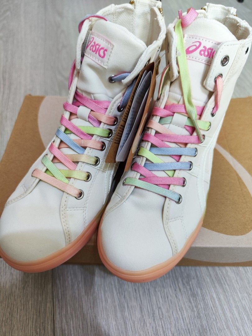Asics High Top Rainbow Sneakers, Women's Fashion, Footwear, Sneakers on ...