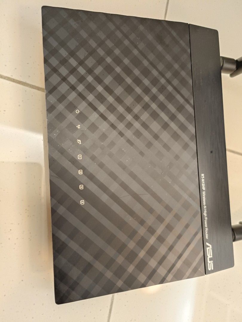 Asus Wireless -N High Power Router, Computers & Tech, Parts ...