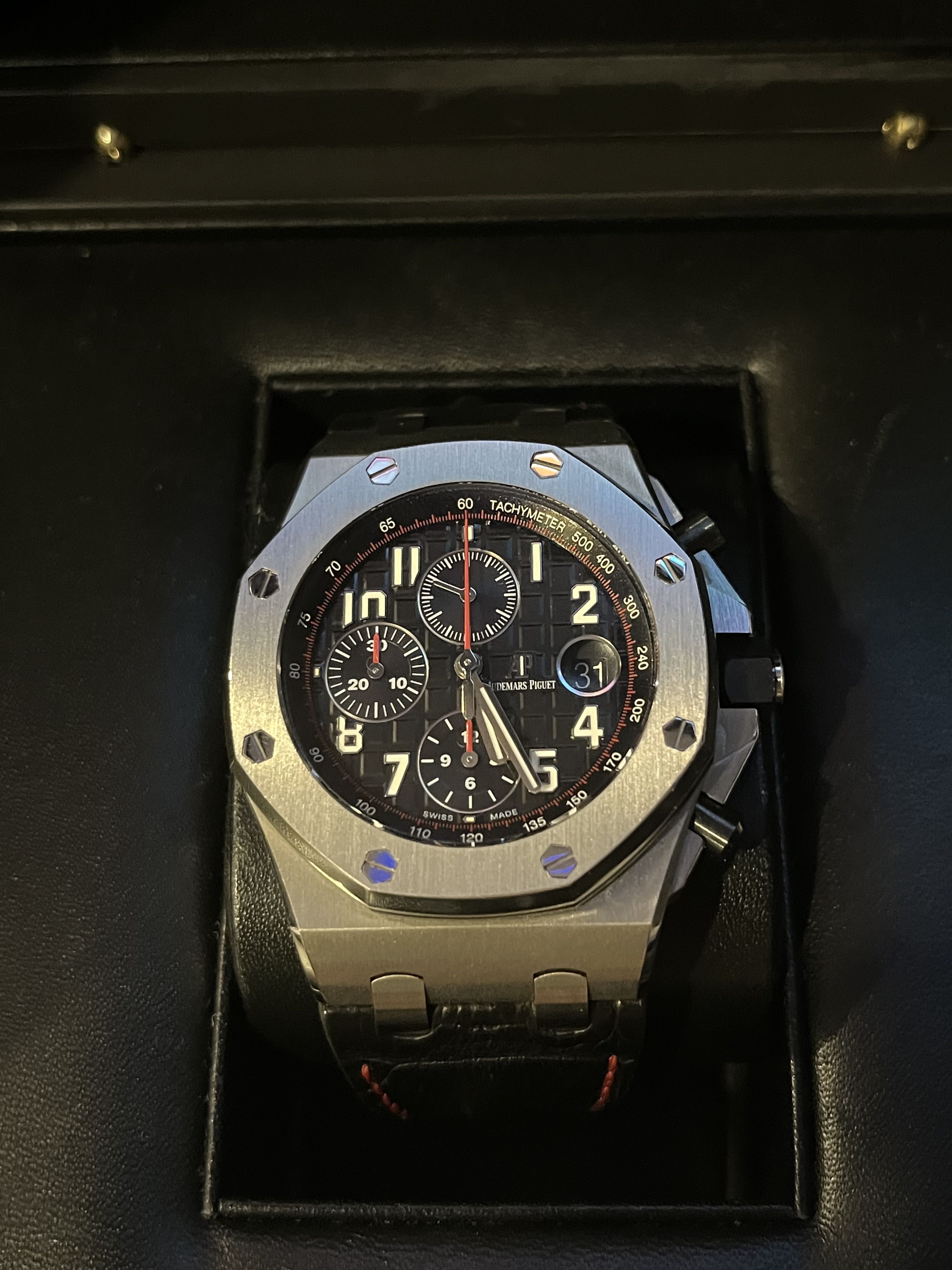 Audemars Piguet Royal Oak Offshore (Vampire), Luxury, Watches on Carousell