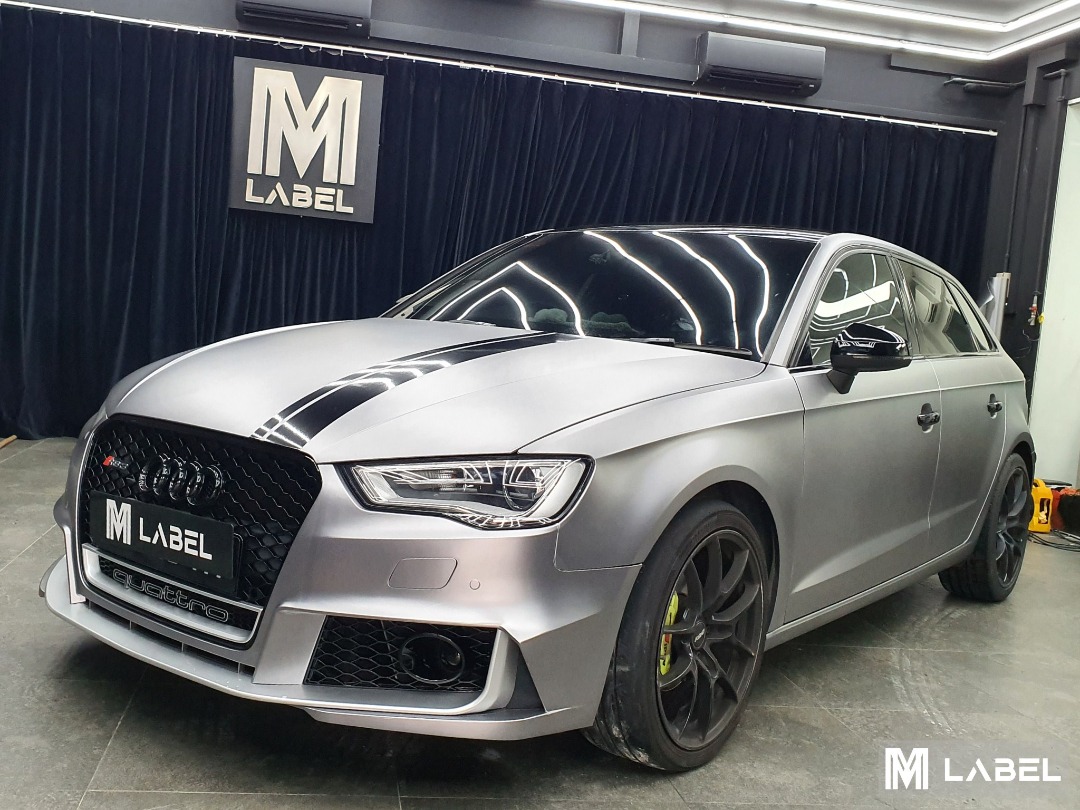 Audi A3 Full Vinyl Wrap, Car Accessories, Car Workshops & Services on ...