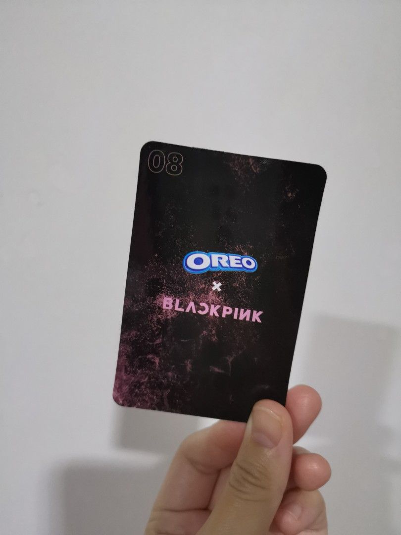 Authentic BlackPink Oreo Lisa photocard pc card, Hobbies & Toys ...