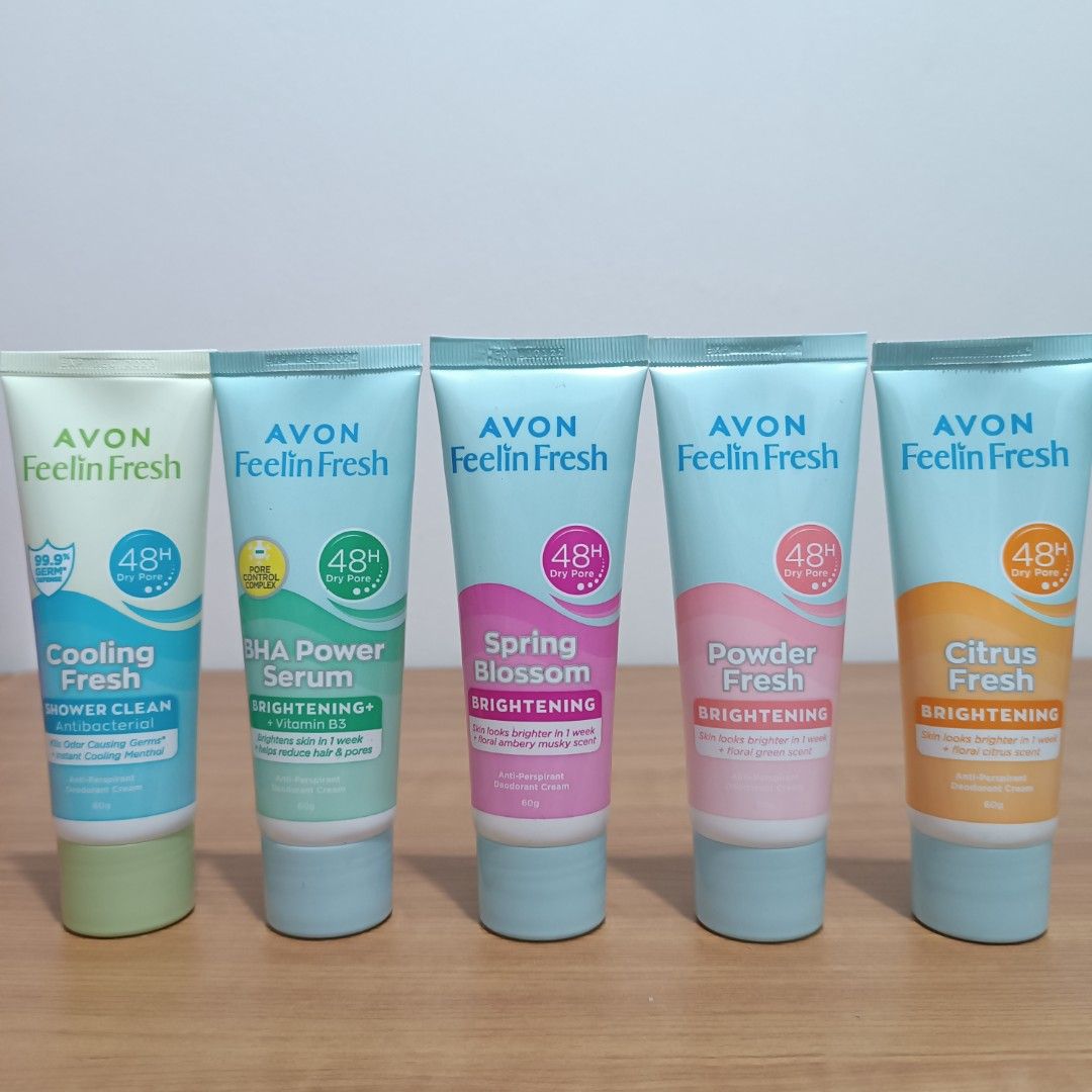 AVON Feelin Fresh Anti-Perspirant Deodorant Cream, Beauty & Personal ...