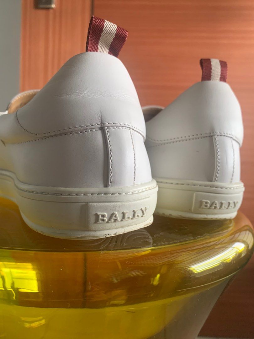 Bally White Calf Loafers, Luxury, Sneakers & Footwear on Carousell