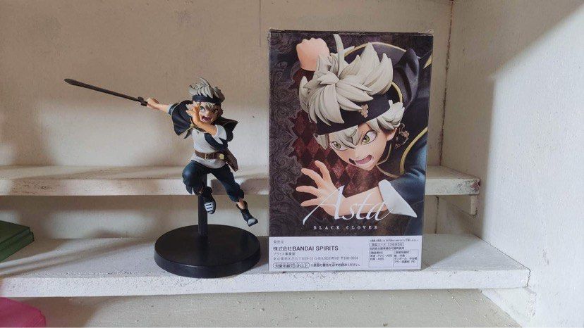 Banpresto ASTA Black clover figure, Hobbies & Toys, Toys & Games on ...