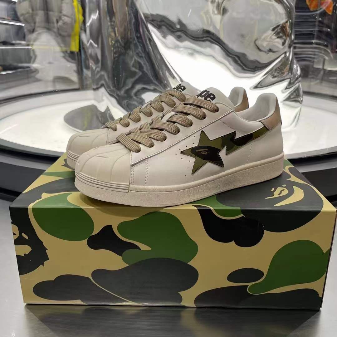BAPE SKULL STA, Men's Fashion, Footwear, Sneakers on Carousell