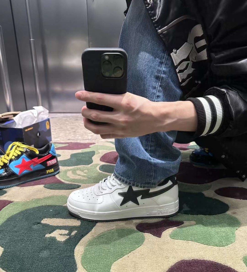 BAPE X JJJJOUND BAPE STA, Men's Fashion, Footwear, Sneakers on Carousell