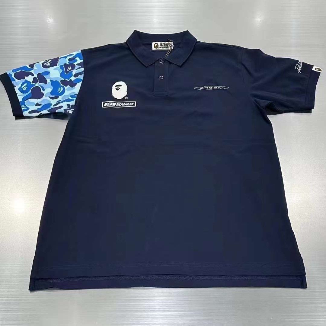 BAPE X PAGANI POLO, Men's Fashion, Tops & Sets, Tshirts & Polo Shirts ...