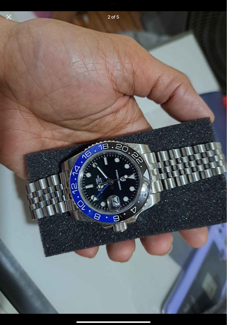 Batgirl GMT Watch Homage to Rolex Batgirl not Batman, Luxury, Watches ...