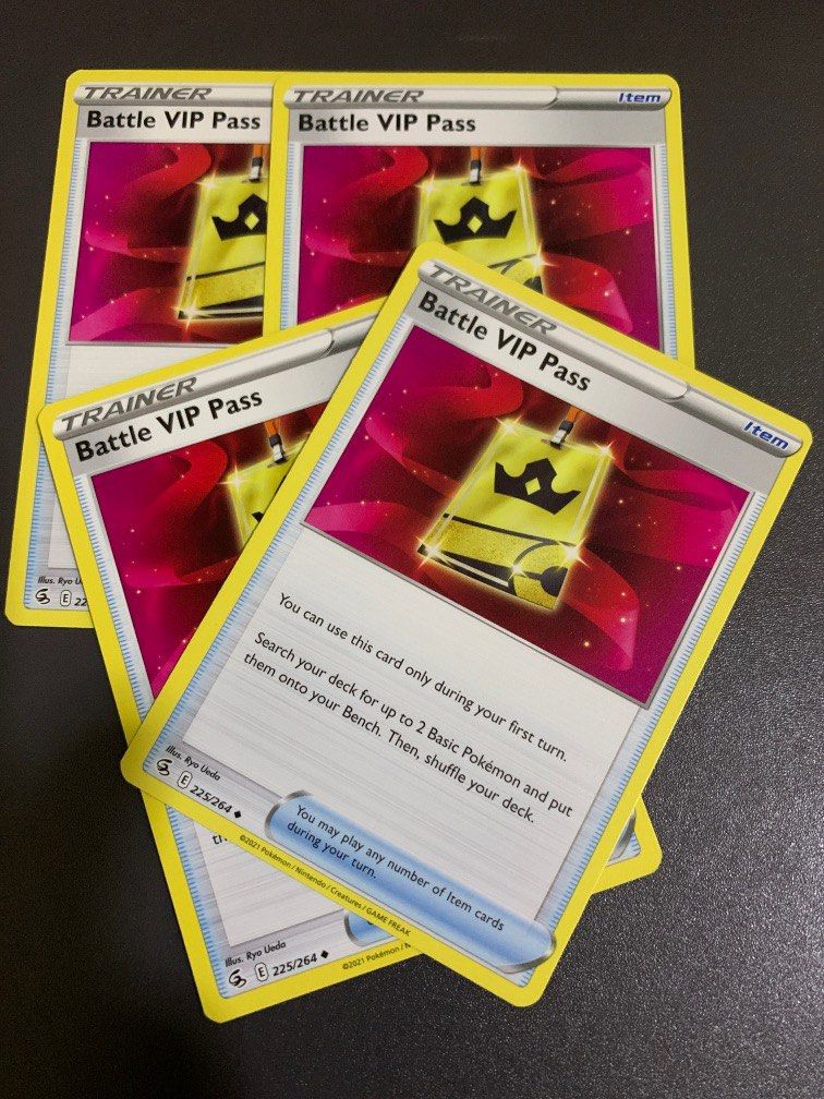 Battle VIP Pass - Pokemon TCG Playable / Deck building staples, Hobbies ...