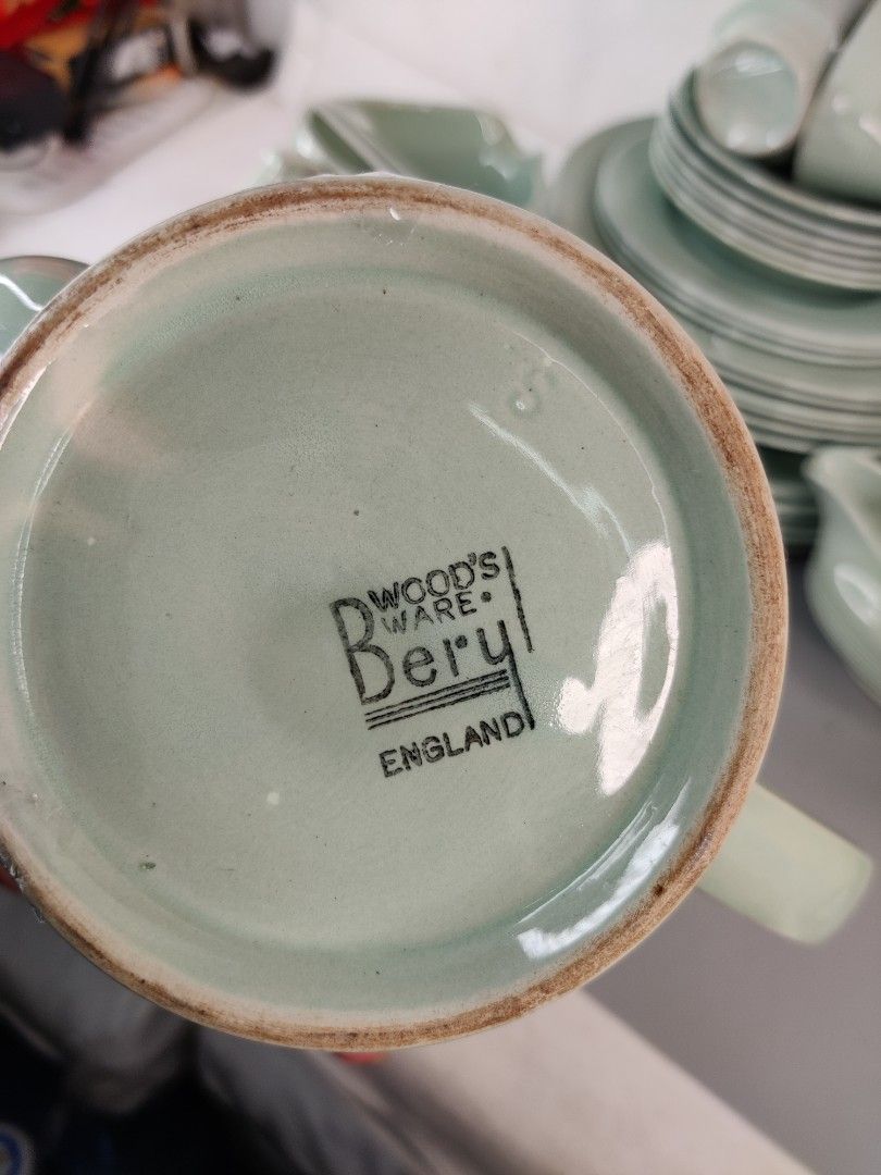 BERYL WOOD'S WARE ENGLAND DINNER SET, Furniture & Home Living ...
