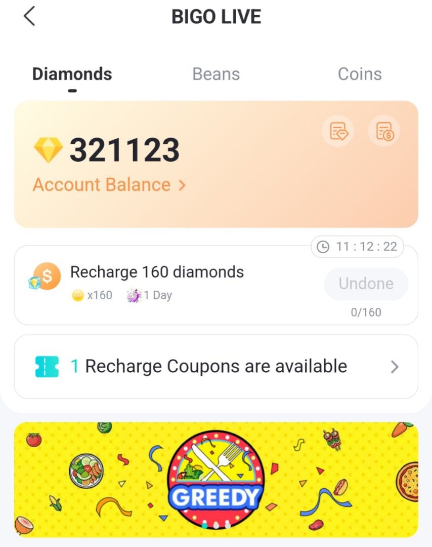 Bigo Accounts with Yummy, Greedy, Fisher & Lucky Store + Diamonds ...