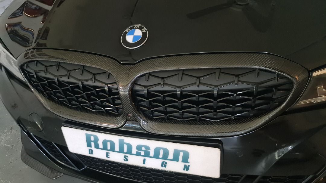 Robson Design BMW G20 front grill frame Carbon Fiber, Car Accessories ...