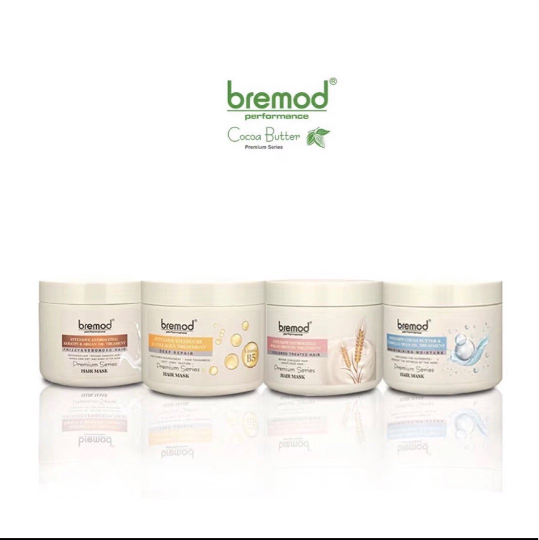 Bremod Cocoa Butter Hair Mask, Beauty & Personal Care, Hair on Carousell