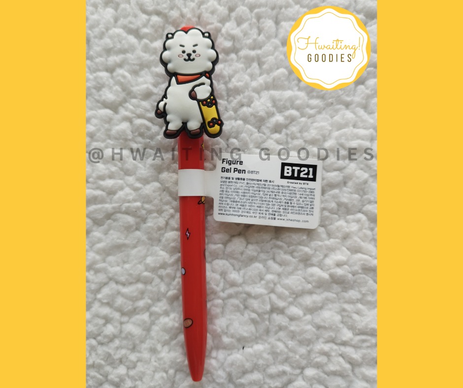 BT21 RJ Figure Gel Pen (Official and Brand New) on Carousell