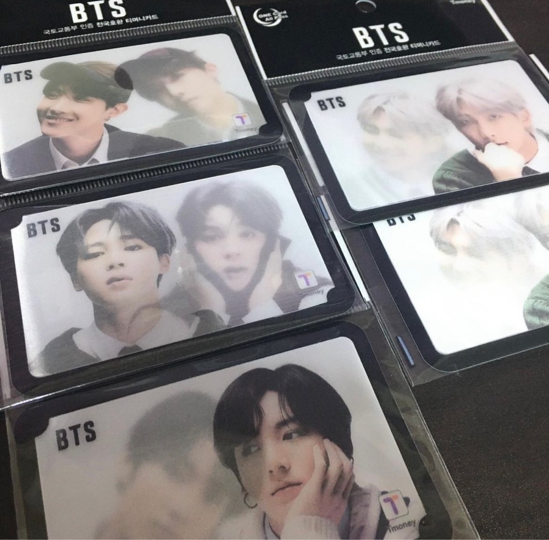 全新BTS-Jimin T-money , 興趣及遊戲, 收藏品及紀念品, 韓流 - Carousell