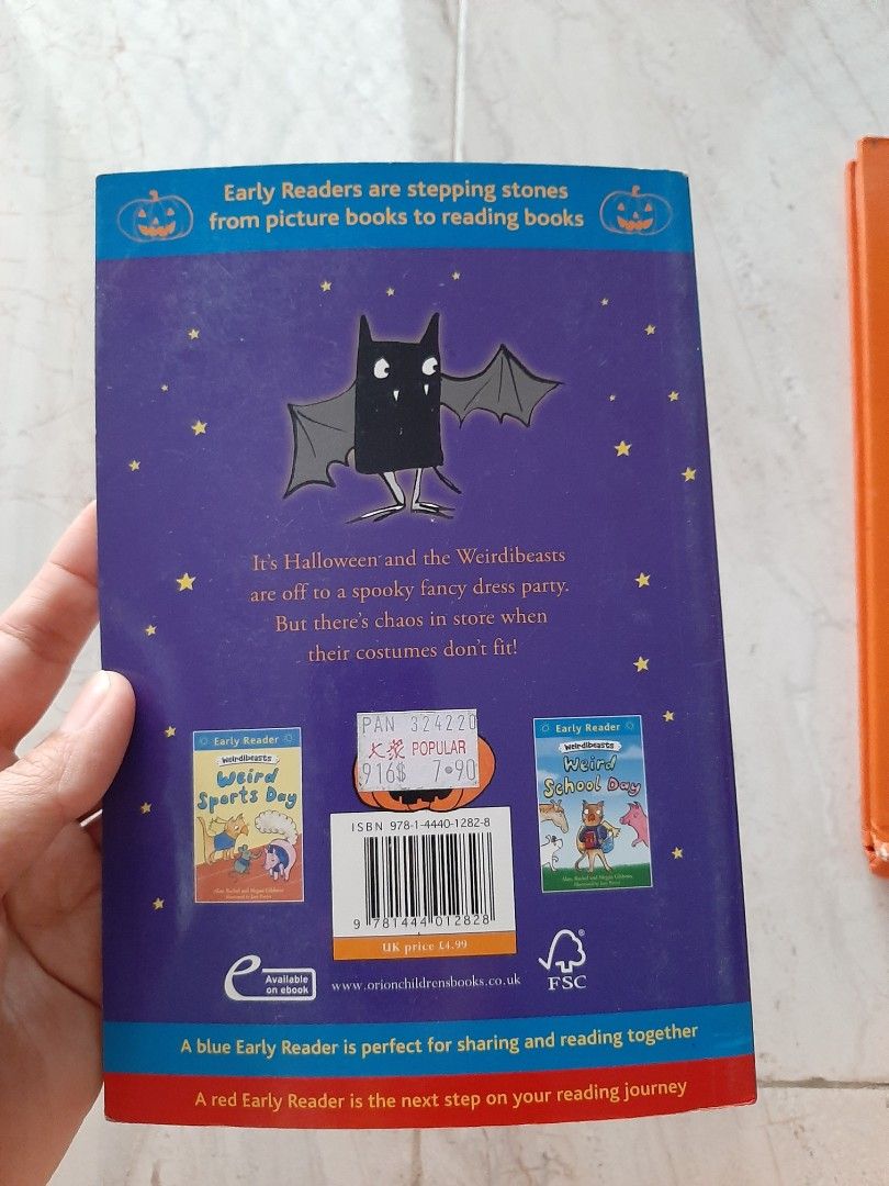 Buku weird spooky day, Buku & Alat Tulis, Buku Anak-Anak di Carousell