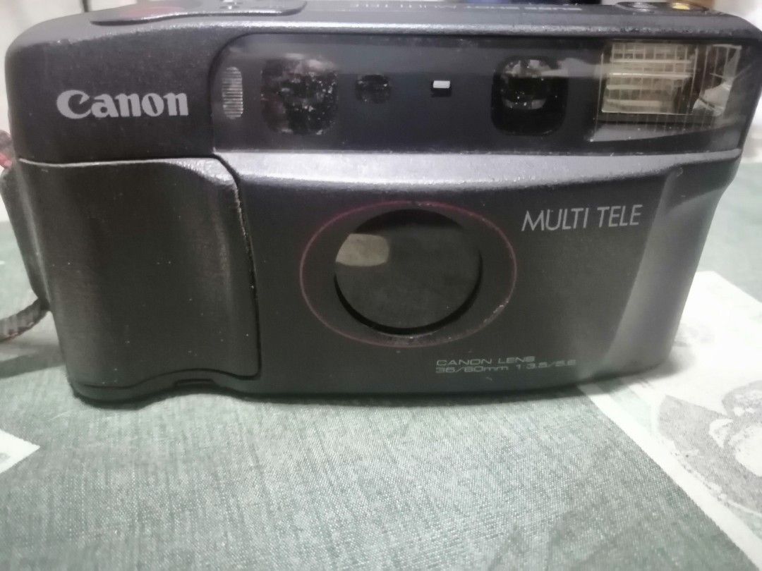 Canon sure shot multi tele, Photography, Cameras on Carousell