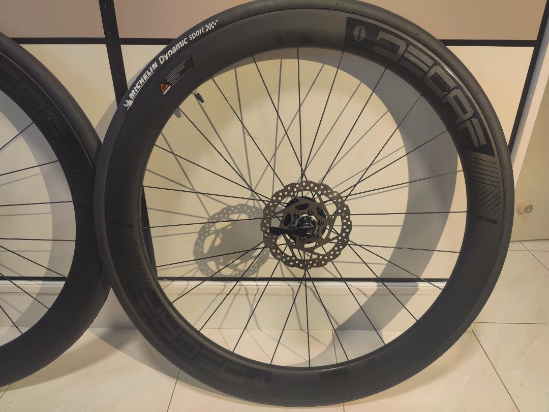 Carbon wheelset 700c roadbike, Sports Equipment, Bicycles & Parts ...