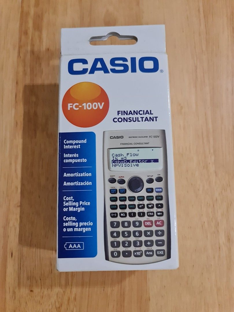 Casio Financial Calculator, Hobbies & Toys, Stationery & Craft ...